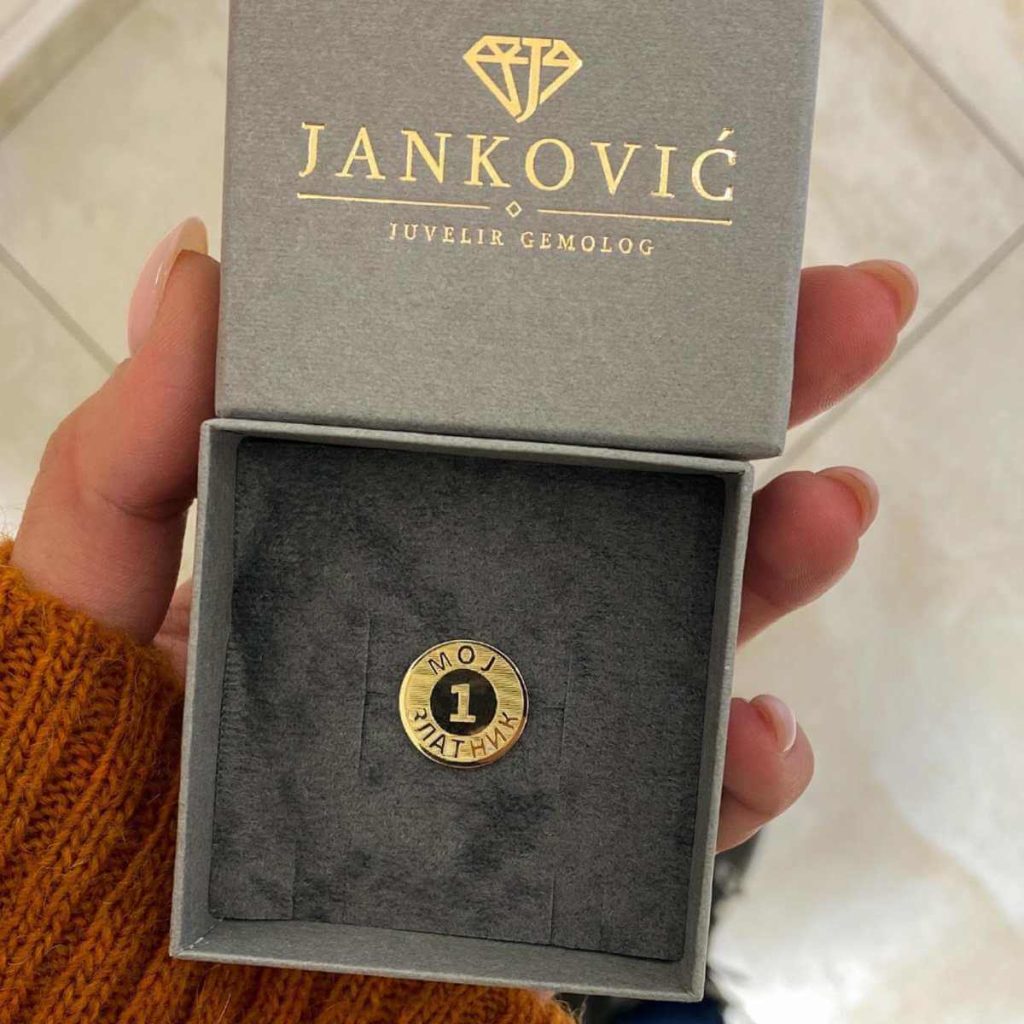 Personalizovani zlatnik - Zlatara Janković